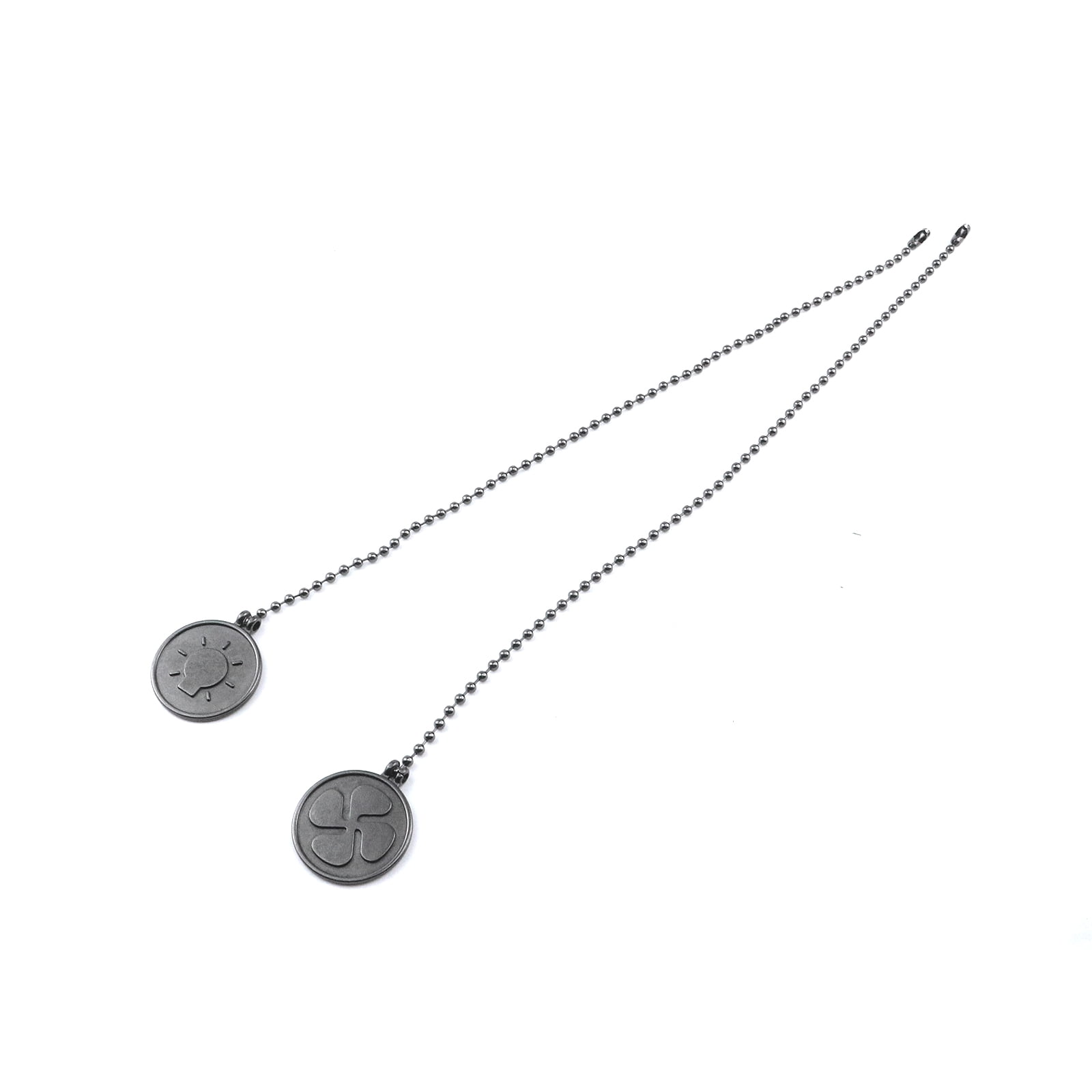 LC LICTOP 2Pcs Ceiling Fan Pull Chains with Connector Pendant Extension ...