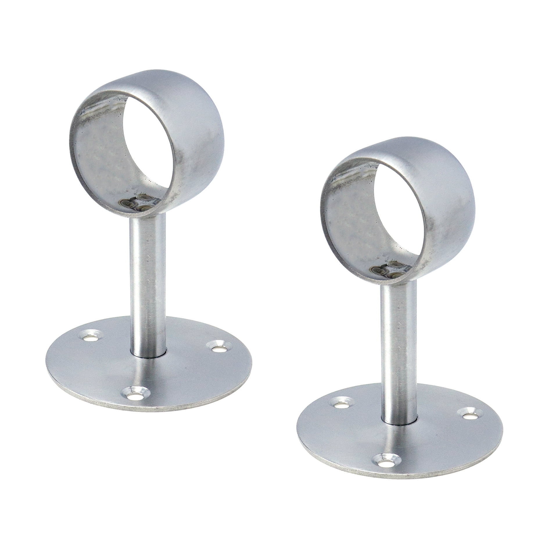 LC LICTOP 2Pcs Stainless Steel Thickened Flange Seat Base Wardrobe ...