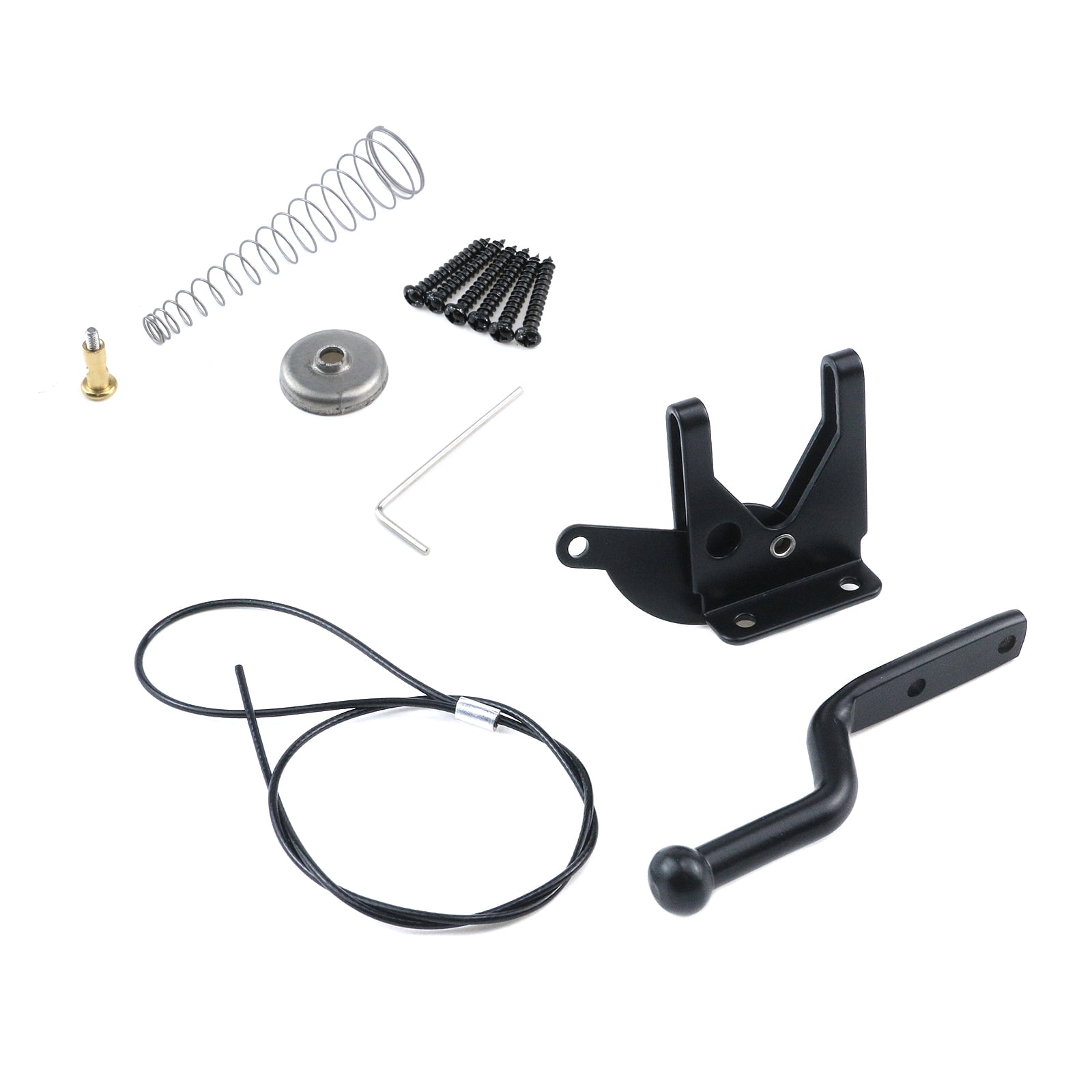 LC LICTOP Automatic Gate Latch for Wooden Fence Yard Door Hardware with ...