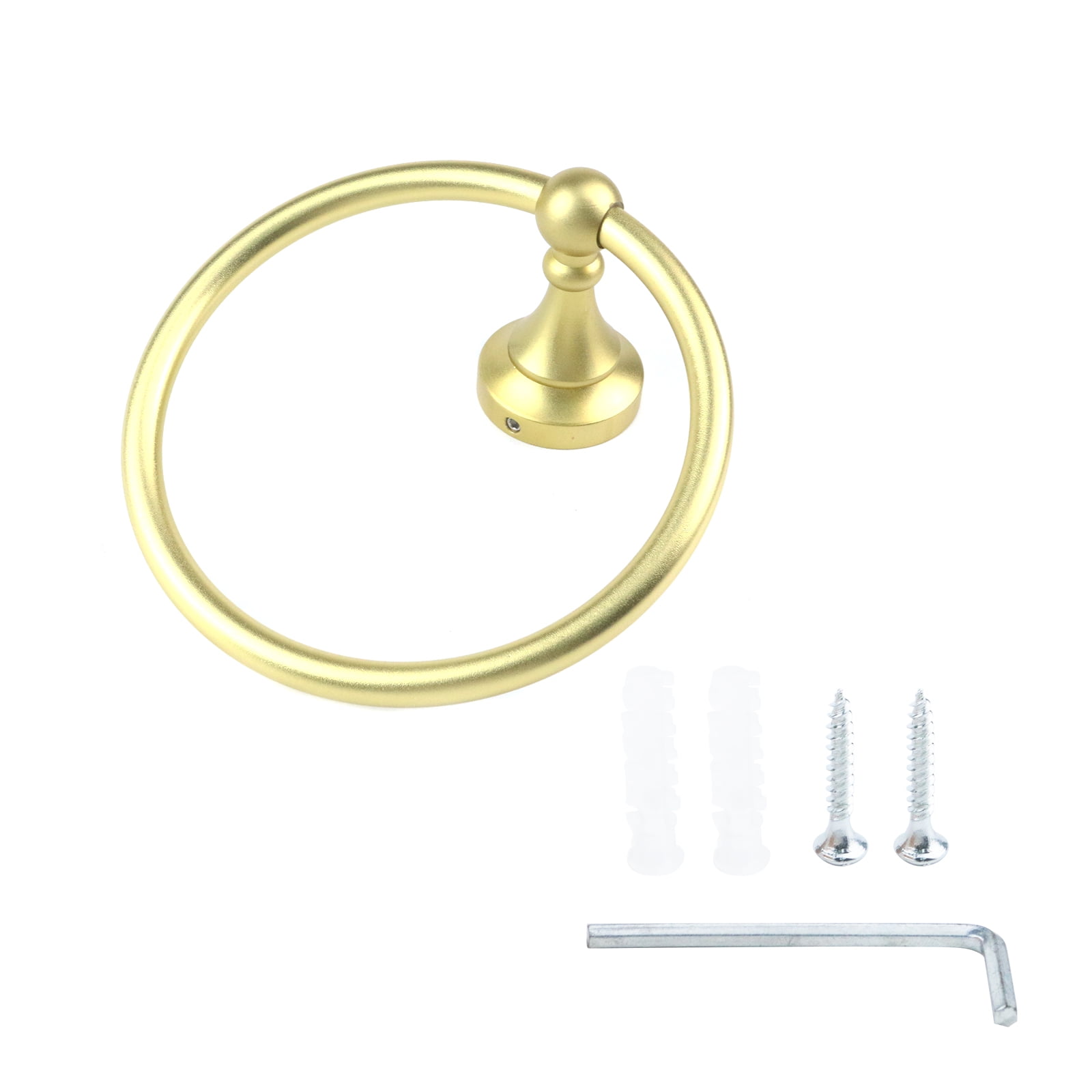 LC LICTOP Round Towel Holder Modern Heavy Duty Hand Hook Waterproof ...