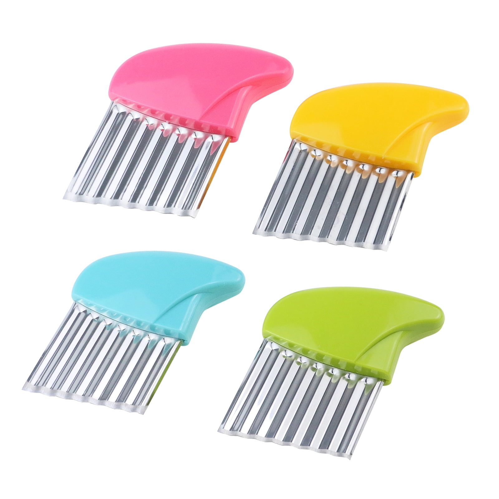 LC LICTOP Stainless Steel Potato Cutter Blade Wavy Chopper for ...