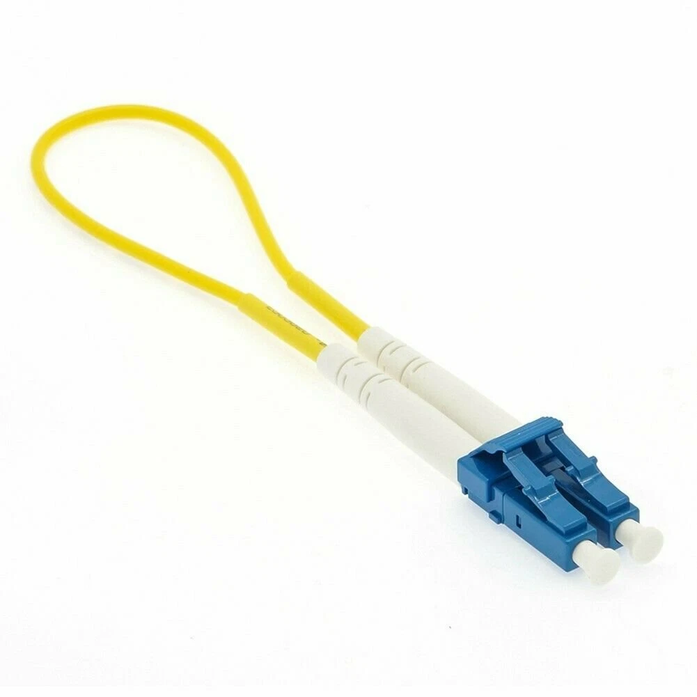LC Single Mode Fiber Optic Optical Loopback Tester Cable Cord - Walmart.com