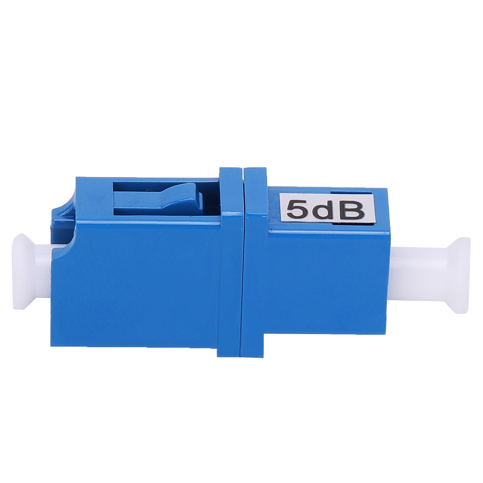 LC/UPC-5DB Optical Fiber Connector Coupler Single Mode Optical Flange ...
