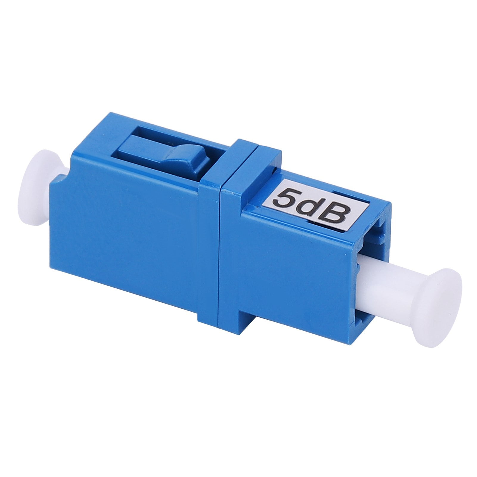 LC/UPC-5DB Optical Fiber Connector Coupler Single Mode Optical Flange ...