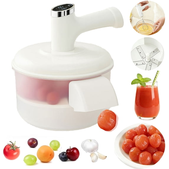 LC-dolida Electric Peeling Machine, Rechargeable Fruit Vegetable ...