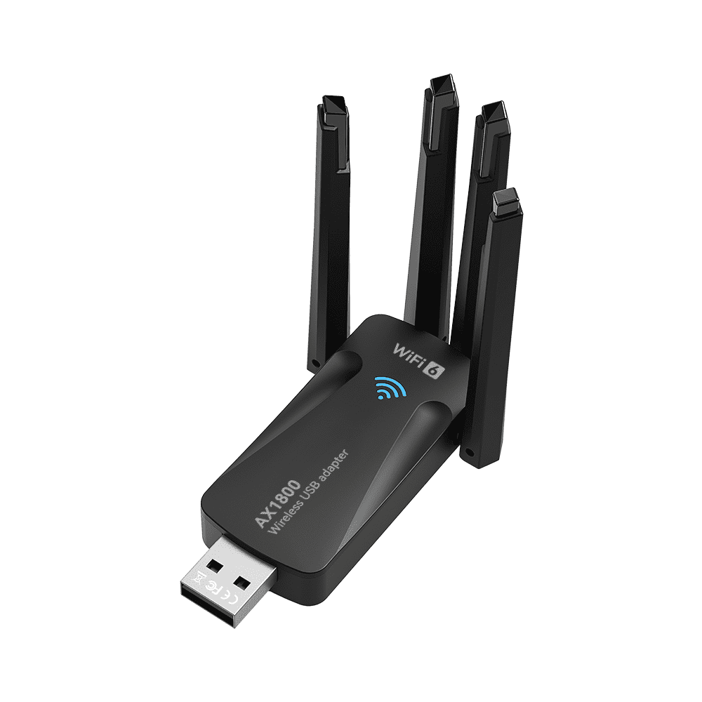 LC-dolida USB WiFi 6 Adapter, 900Mbps WiFi Adapter Dual Band Wireless ...