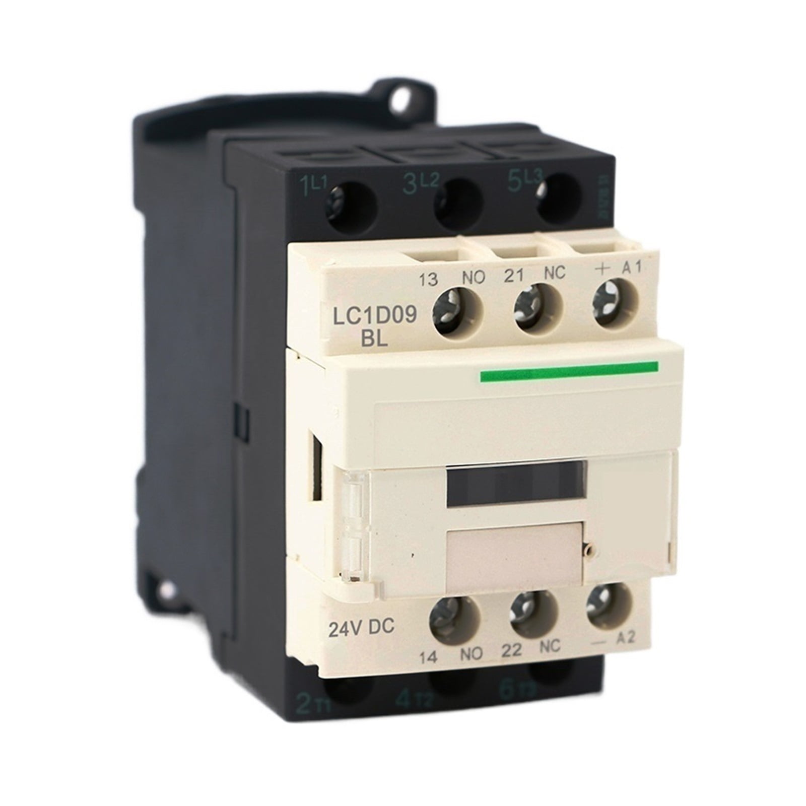 LC1D09BL DC Electric Magnetic Contactor 3P 3NO LC1-D09BL 9A 24V DC Coil ...