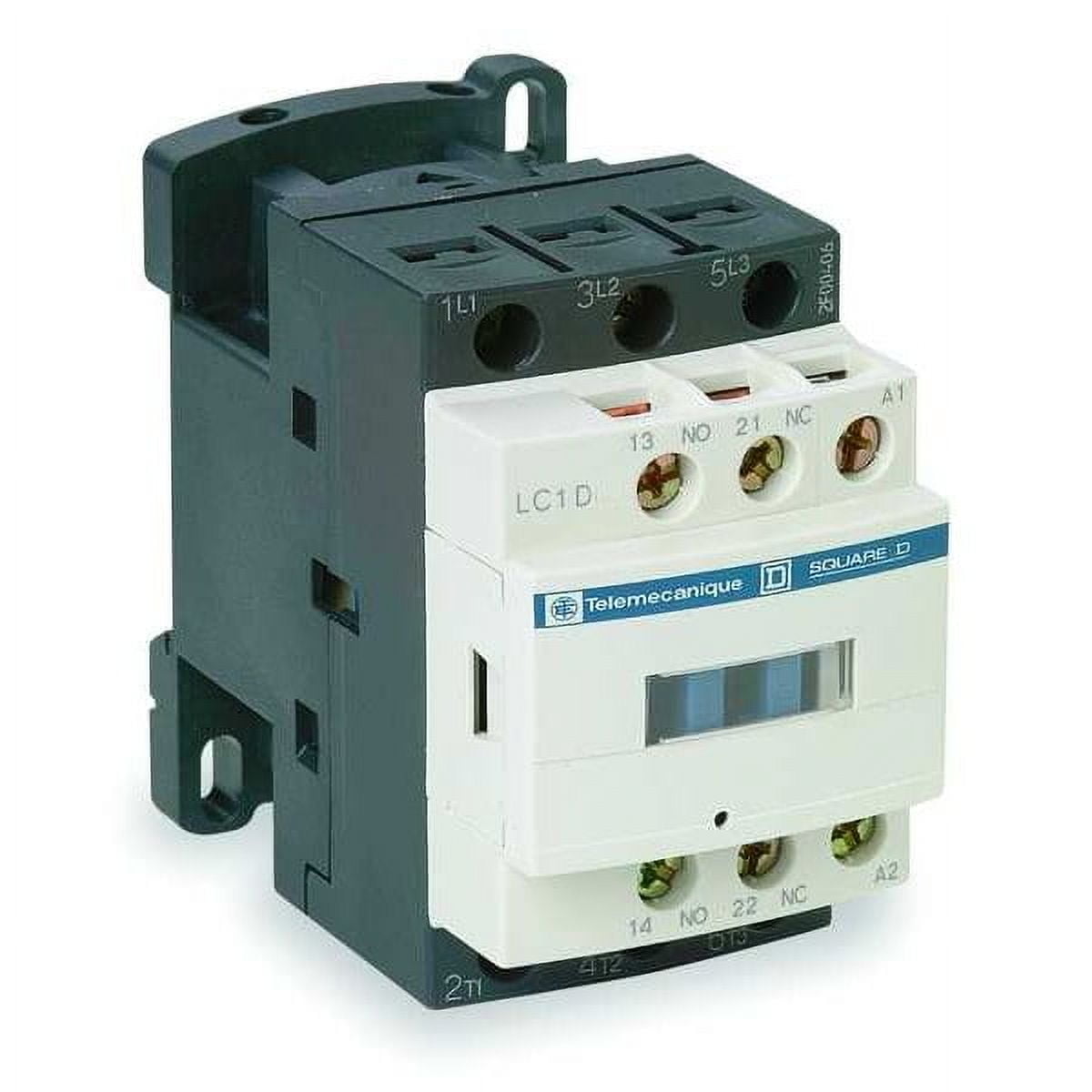 IEC Magnetic Contactor, 1NC/1NO, 208V AC, 3 P, Non-Reversing, Screw ...