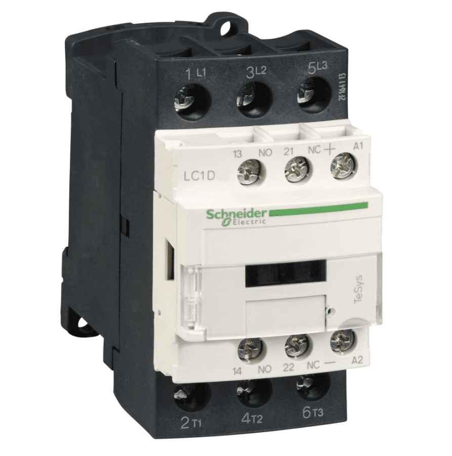 LC1D32BDC Schneider Contactor With Coil 24VDC 32Amp. 50/60Hz - Walmart.com