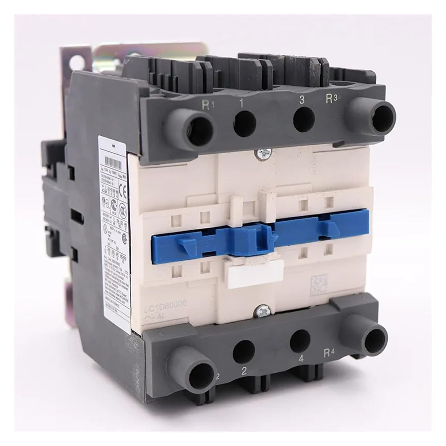 LC1D80008K7 AC electromagnetic contactor 4P 2NO+2NC LC1-D80008K7 125A ...
