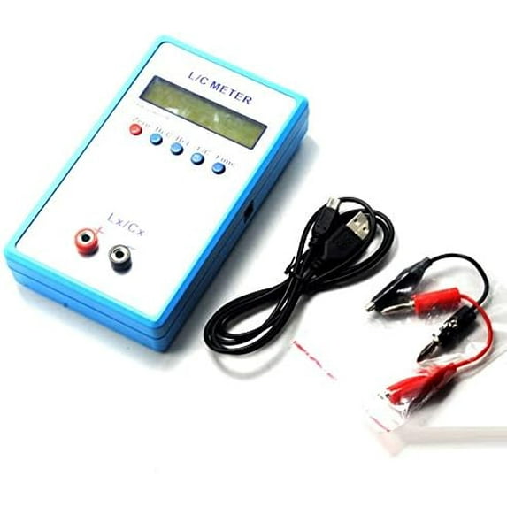 LC200A Inductance Inductor Capacitance Capacitor L/C Multimeter Meter ...