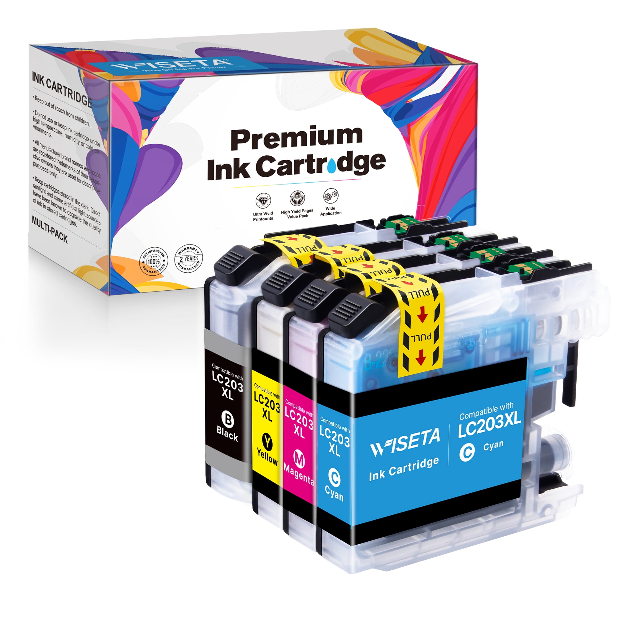 LC203XL LC203 Ink Cartridges Compatible for lc203xl lc203bk ink Work ...