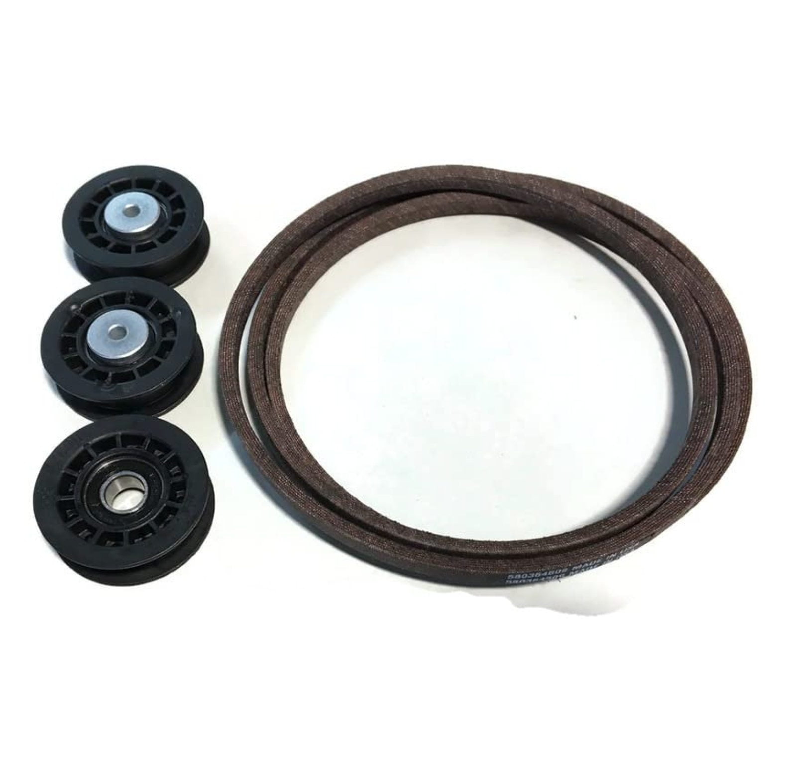LC221A AWD Belt Repair kit 2- 587973001 Pulleys 1- 587969201 Pulley and ...
