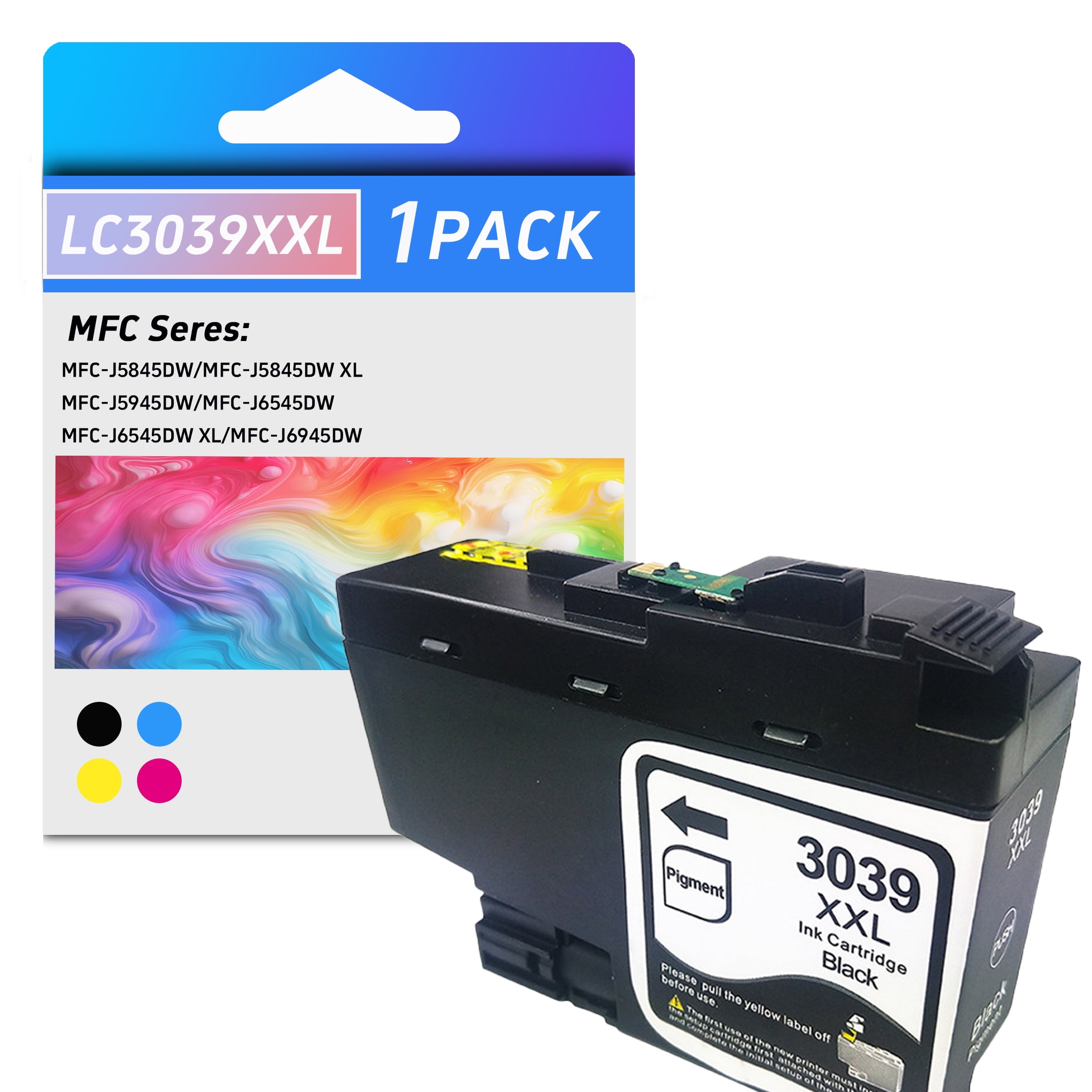 LC3039 XXL LC3039 BK/C/M/Y Ink Cartridges (4-Pack) - LC3039 Ultra High ...