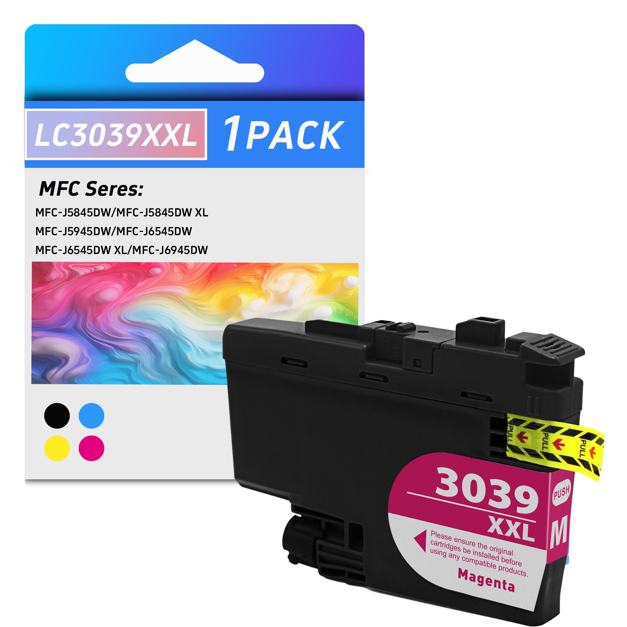 LC3039 XXL LC3039 BK/C/M/Y Ink Cartridges (4-Pack) - LC3039 Ultra High ...