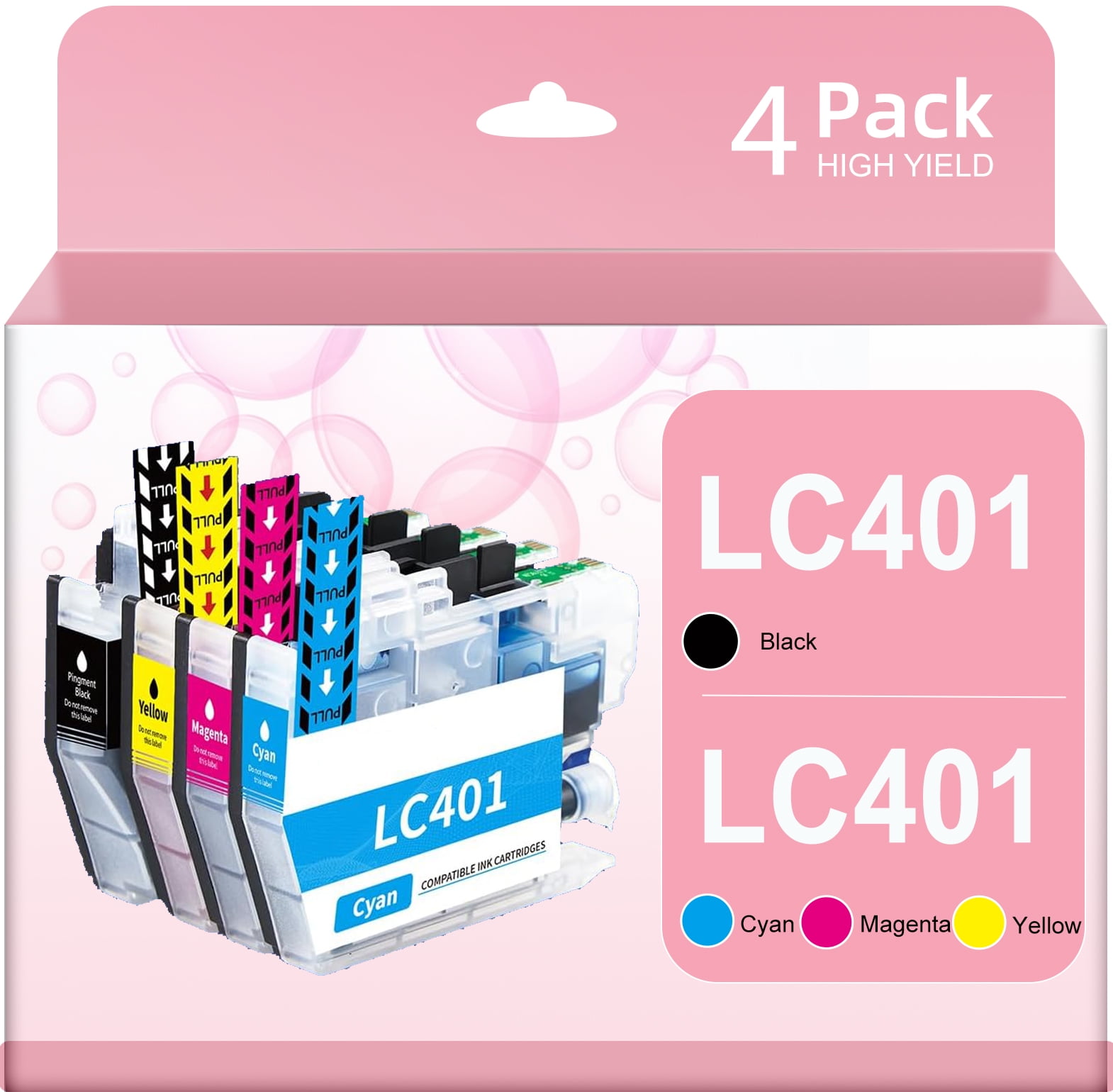 LC401 Ink Cartridge for Brother LC401 Ink Cartridge for Brother Printer ...