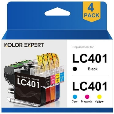 LC401XL LC401 Ink Cartridges Compatible for Brother MFC-J1010DW Printer ...