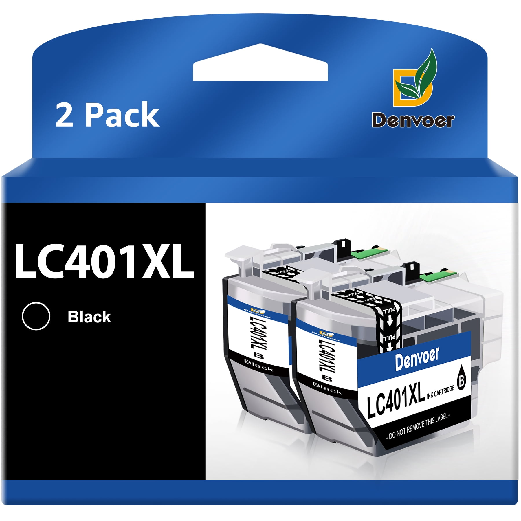 LC401XL Black Ink Cartridges for Brother Printer for Brother Ink ...