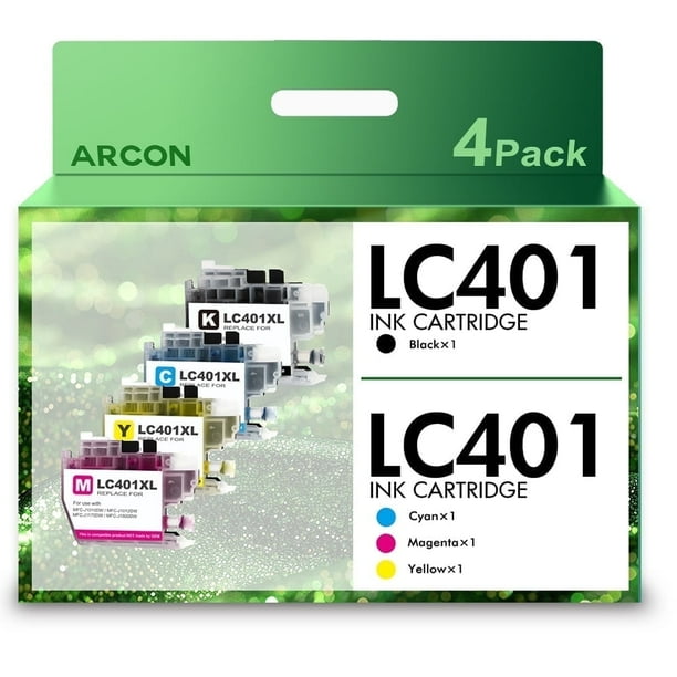 LC401XL Ink Cartridge for Brother LC401 LC401XL for Brother MFC-J1010DW ...