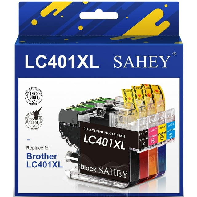 LC401XL Ink Cartridge for Brother LC401 LC401XL for Brother MFC-J1010DW ...