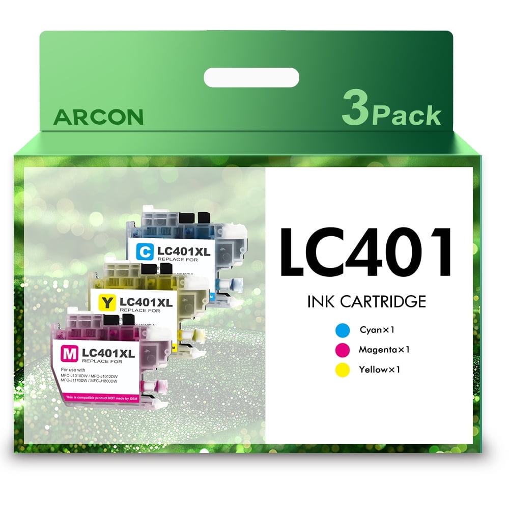 LC401XL Ink Cartridge for Brother LC401 LC401XL for Brother MFC-J1010DW ...