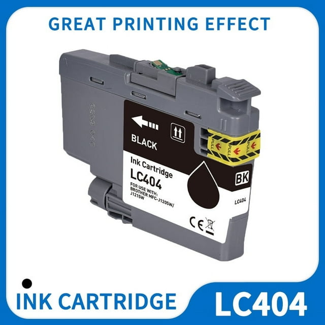 LC404 Ink Cartridge for Brother LC404 LC-404 for MFC-J1205W MFC-J1215W ...