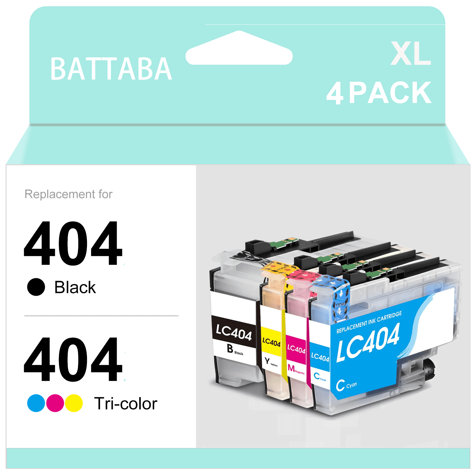LC404 Ink Cartridge for Brother LC404 ink for Brother MFC-J1205W MFC ...