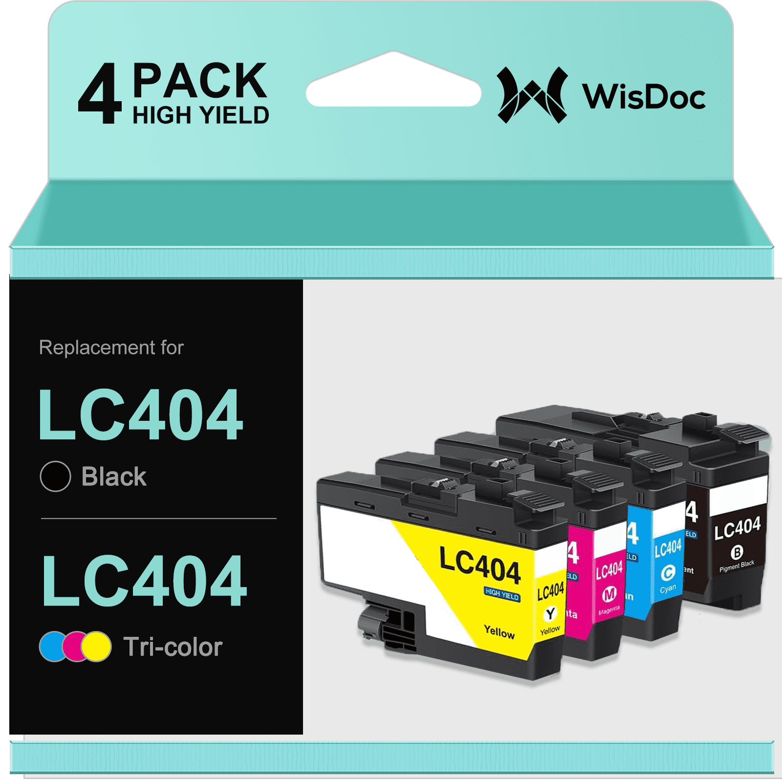 LC404 Ink Cartridge for Brother LC404 ink for Brother MFC-J1205W MFC ...