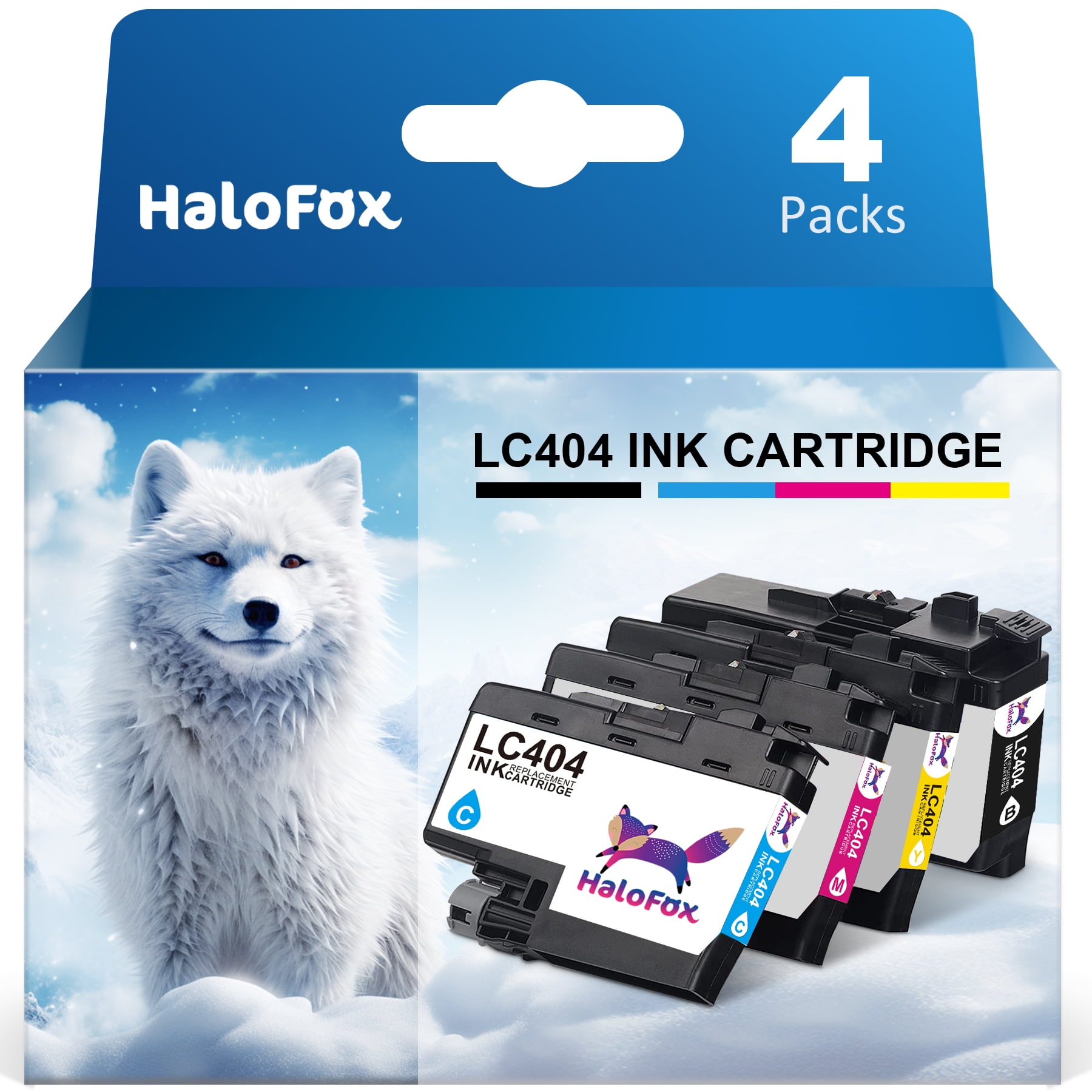 LC404 Ink Cartridges Replacement for Brother LC404 LC-404 LC404BK ...