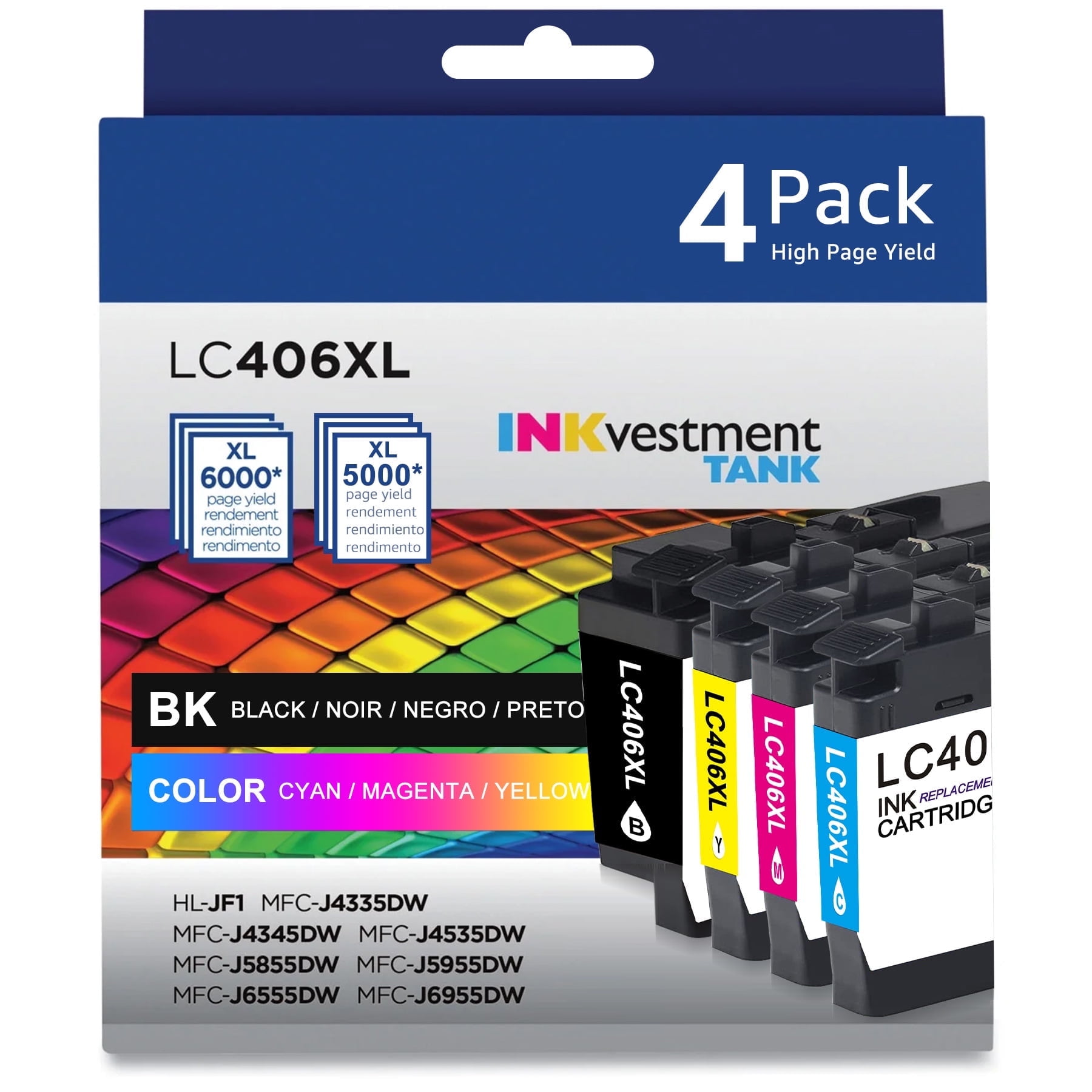 LC406 Brother Ink Cartridges LC406 Ink Cartridges LC406XL for Brother ...