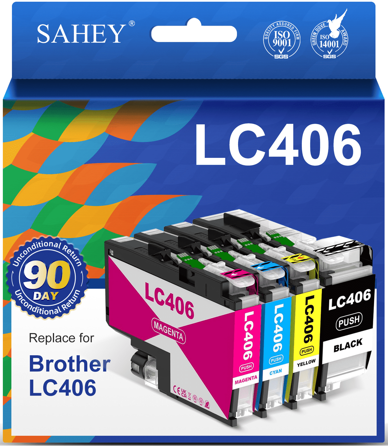Brother LC406XL Ink Cartridges for MFC-J4335DW, MFC-J4535DW, MFC ...