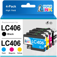 Brother LC3033 Colored Printer Cartridges, Super High Yield Inkjet Ink ...