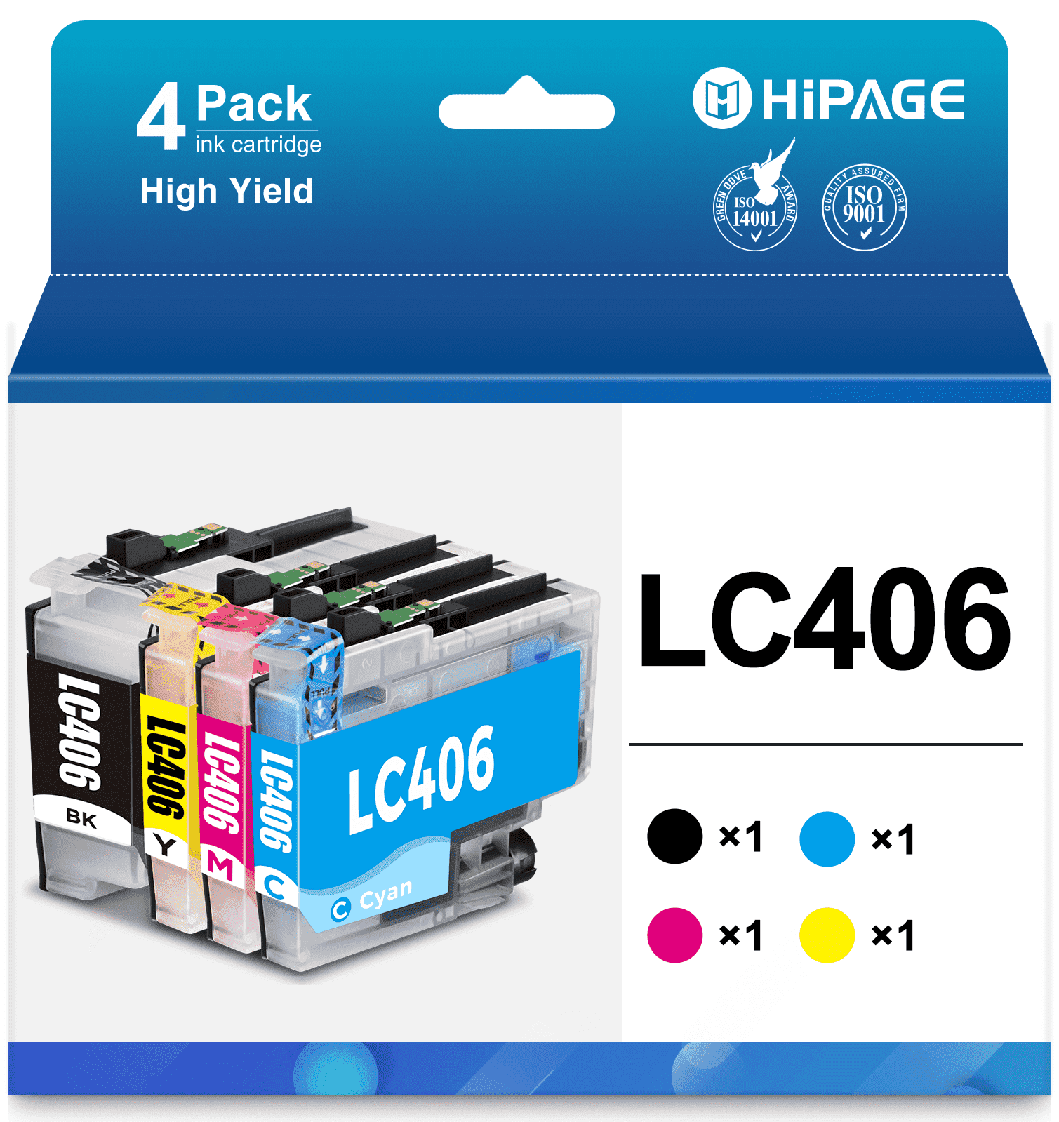 LC406 for LC406 Brother Ink for Brother LC406 for MFC-J4335DW MFC ...