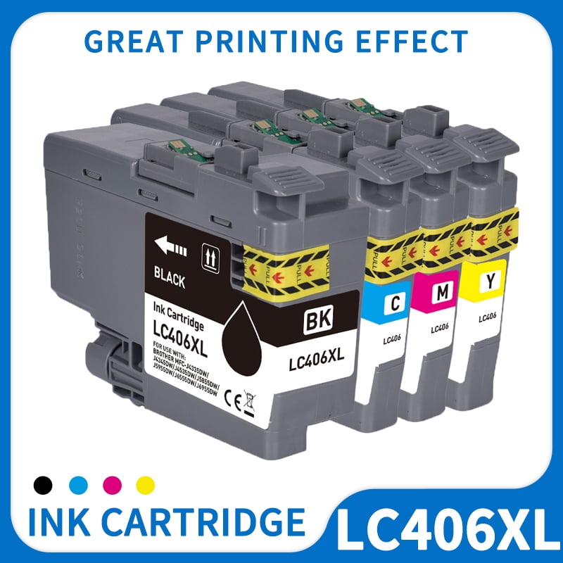 LC406XL Ink Cartridge for Brother LC406 LC406XL with MFC-J4335DW ...