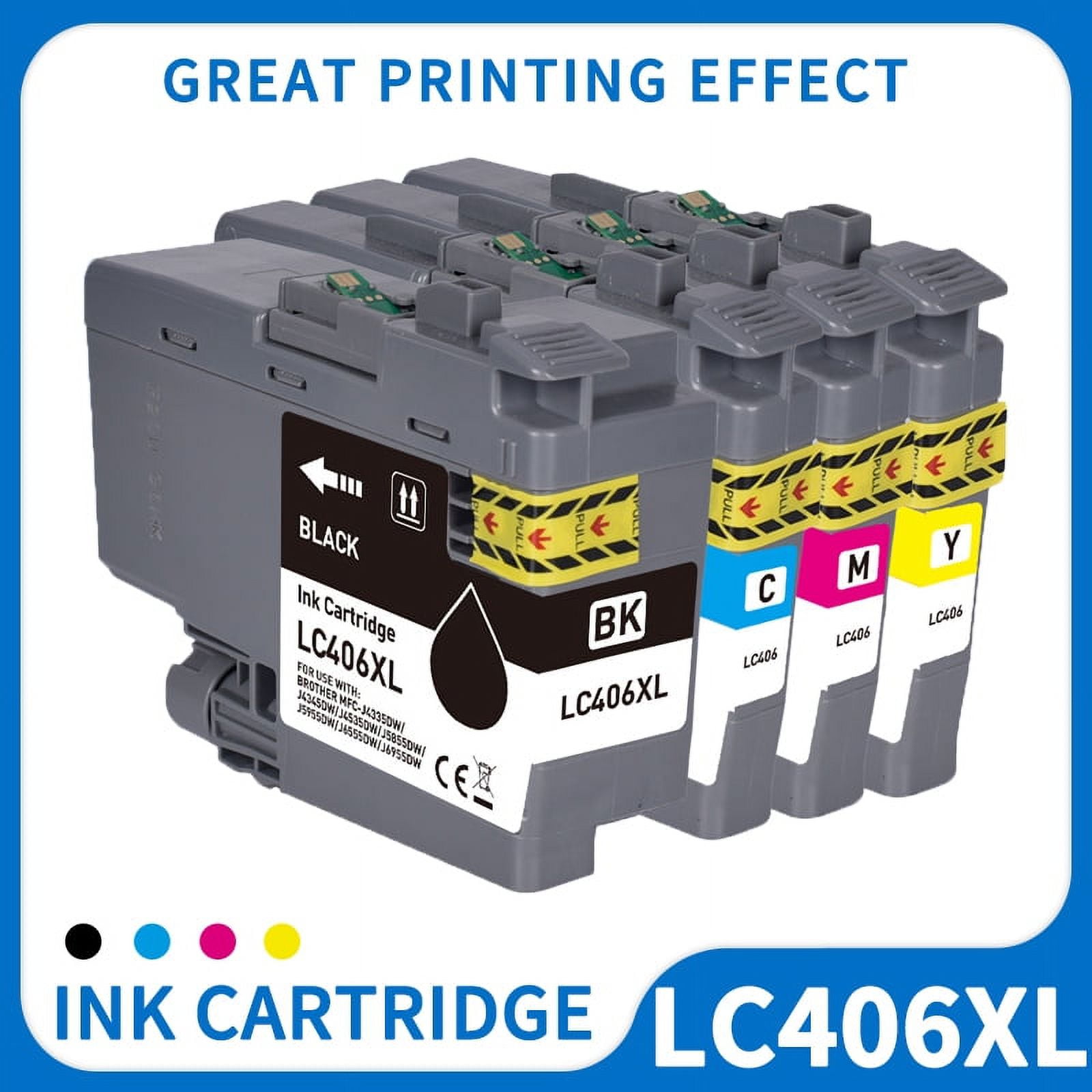LC406XL Ink Cartridge for Brother LC406 LC406XL with MFC-J4335DW ...