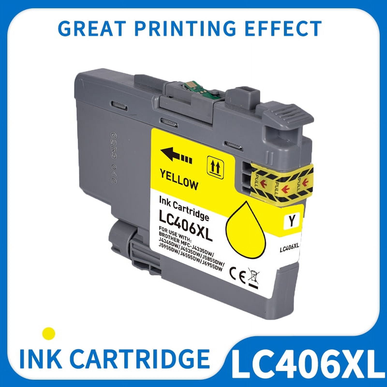 LC406XL Ink Cartridge for Brother LC406 LC406XL with MFC-J5955DW ...