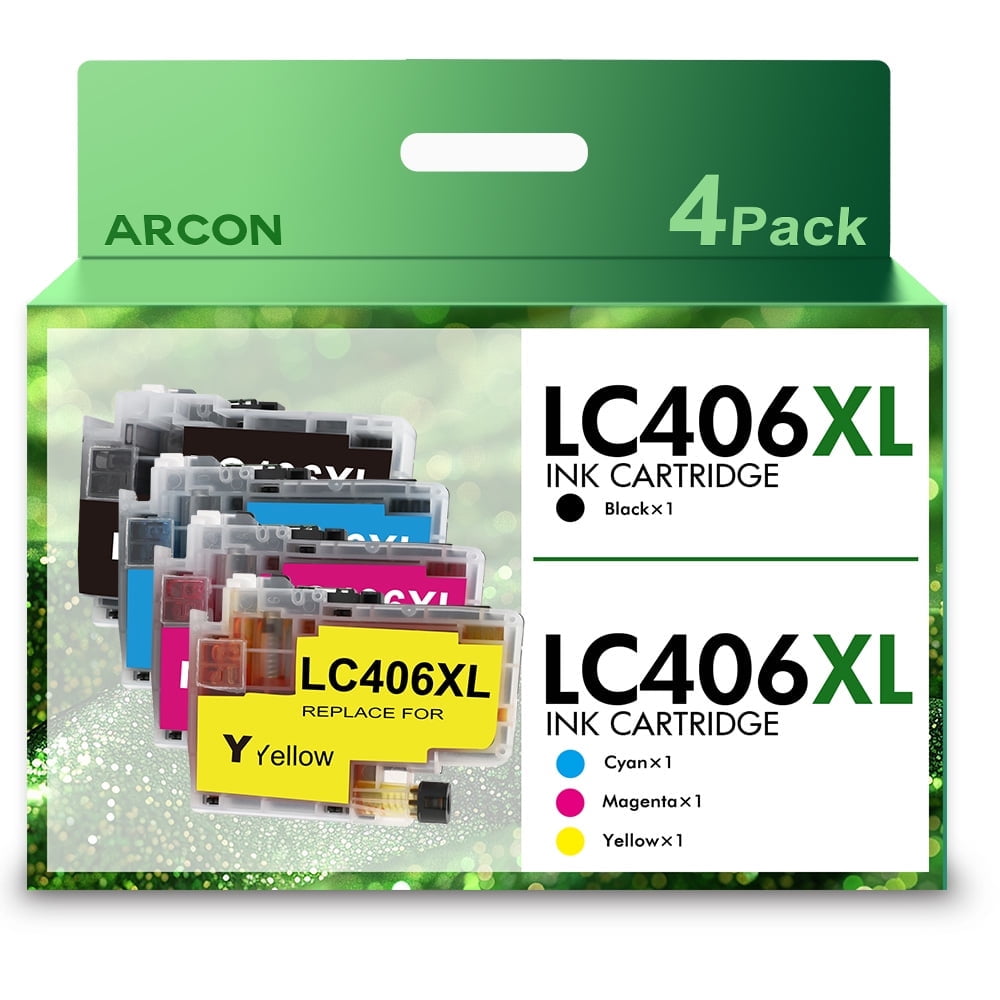 LC406XL Ink Cartridges Compatible for Brother LC406 XL Ink Cartridges ...