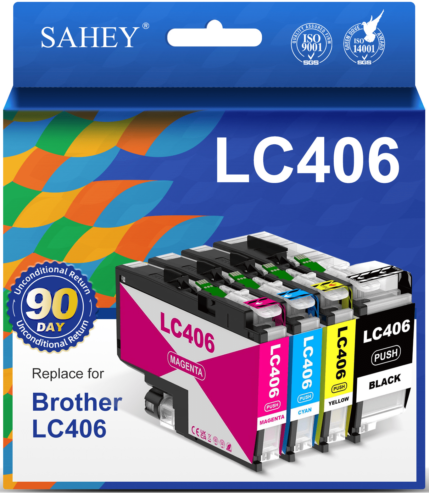 Brother LC406XL Ink Cartridges for MFC-J4335DW, MFC-J4535DW, MFC ...