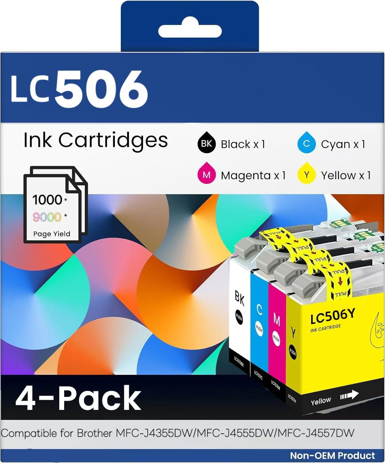 LC506 Ink Cartridge Compatible for Brother LC506 Ink use with Brother ...
