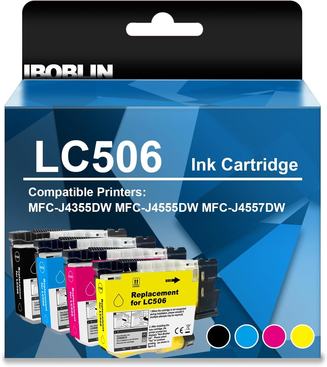 LC506 LC 506 Ink Cartridges with Chip Compatible for Brother LC506 LC ...