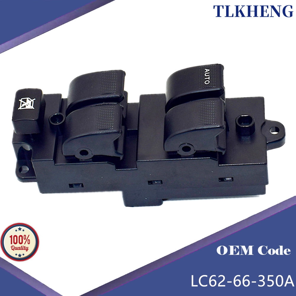 LC62-66-350A Electric Power Window Master Switch Window Lift Switch For MAZDA 626 MPV 2.5L 3.0L ...