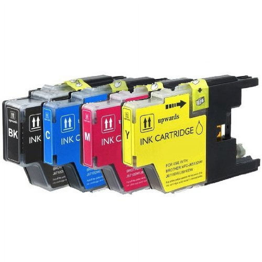 LC75 Black Color Ink Compatible Replacements for Brother LC-71 LC-75 ...