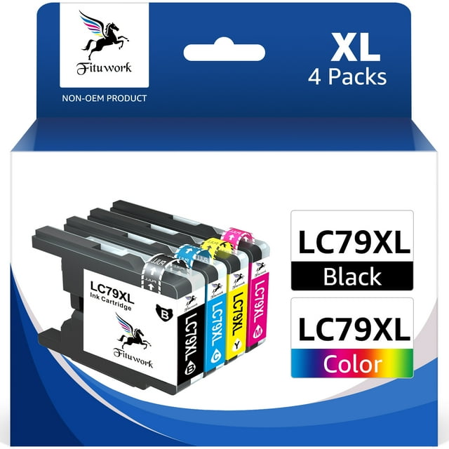 LC75 XL Ink Cartridge for Brother MFC-J430W, J625DW, J435W, J835DW ...