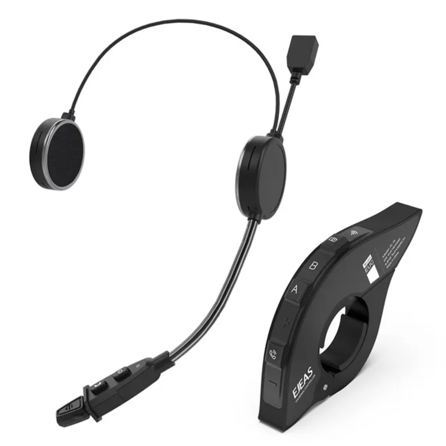 LCACAJZ E1+/Plus Motorcycle Helmet Bluetooth Headset Wireless Music ...