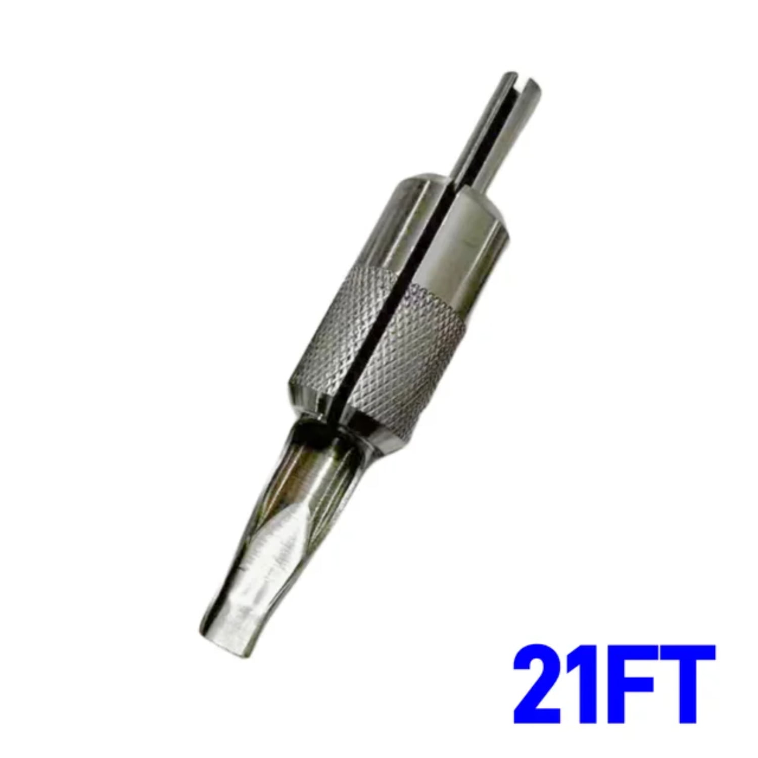 LCANCN One Stainless Steel Tattoo Flat Magnum Grip Tube With Tip Supply ...