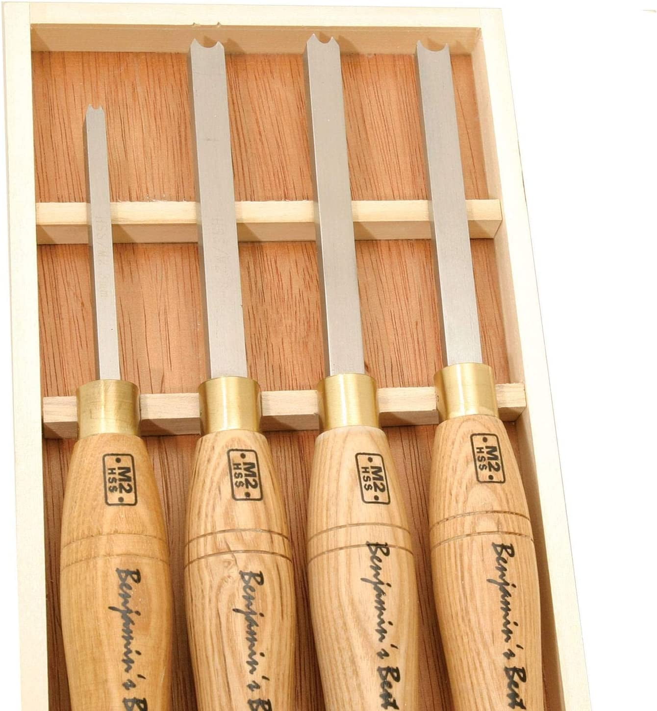 LCBEAD4 Lathe Woodturning 4pc Bead Cutting HSS Chisel Set - Walmart.com