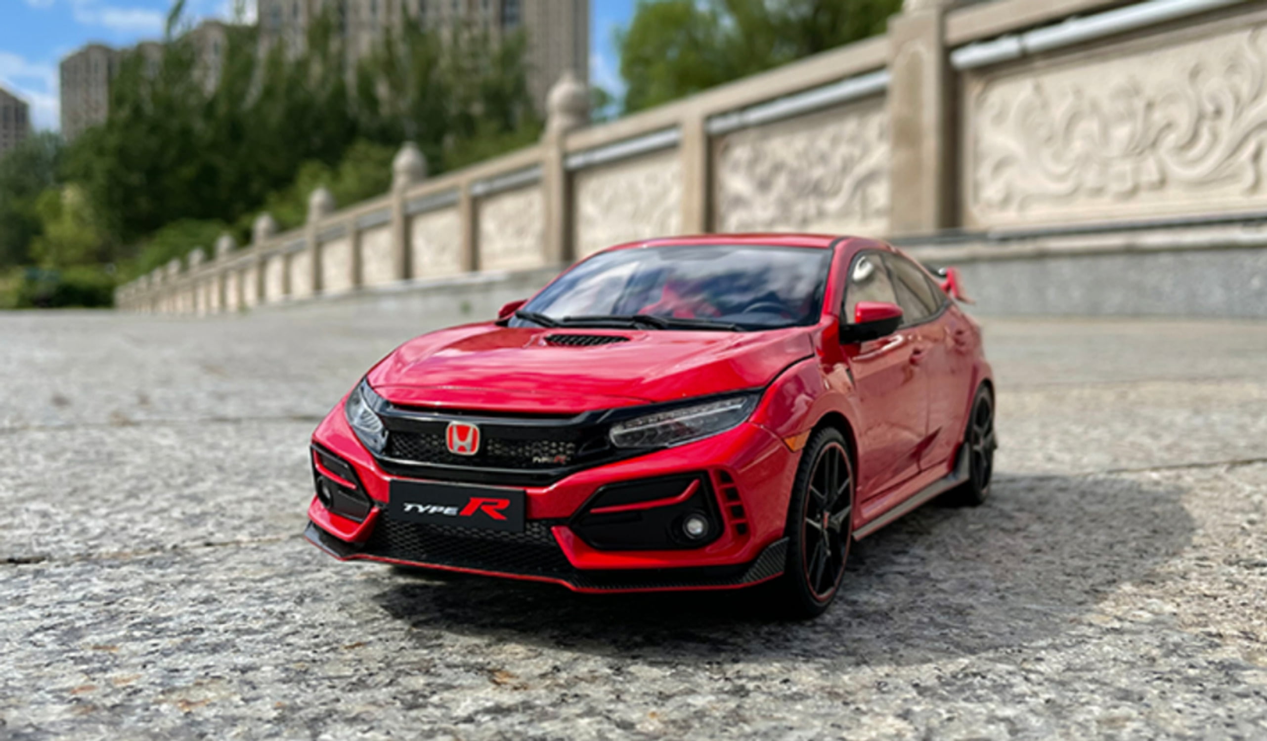 LCD 2020 Honda Civic Type-R (FK8) Red 1:18 - Walmart.com