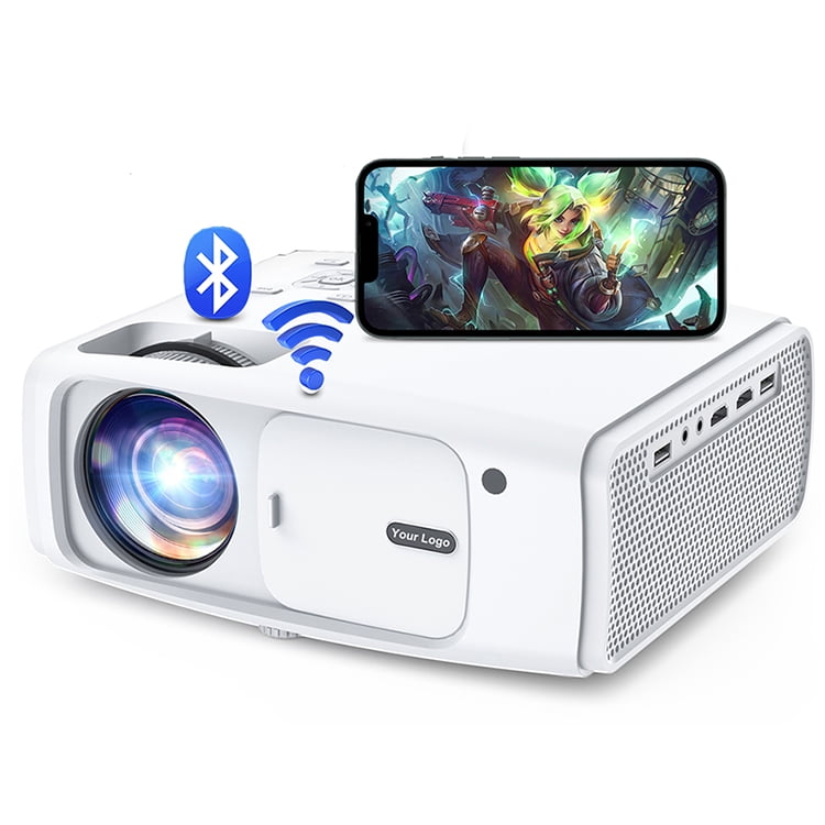 LCD 8500 Lumens 220 inch 1920*1080 Resolution Mini LED Wifi 3D Micro ...