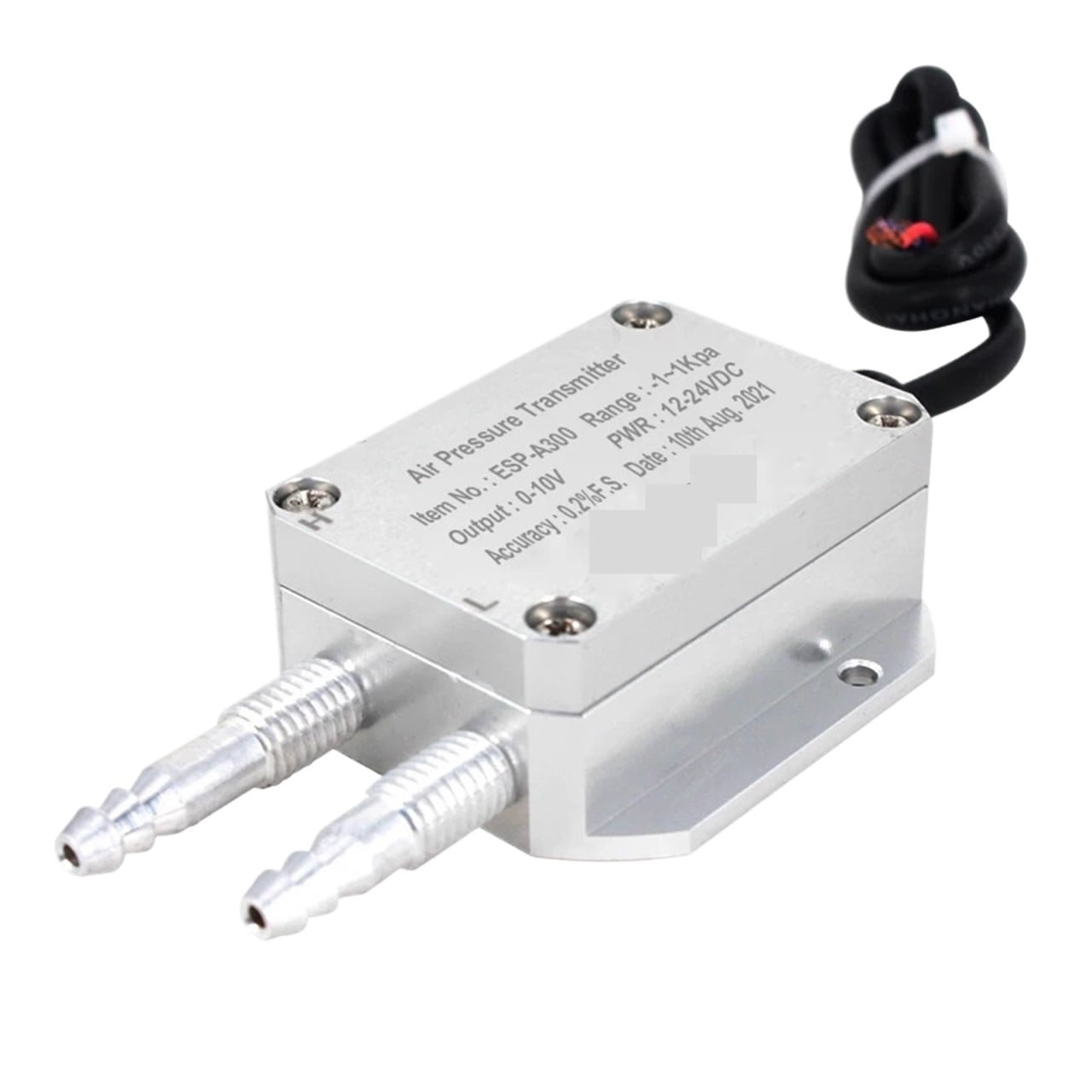 LCD Air Pressure Sensor Digital Wind Differential Pressure Transmitter,4-20mA Out Sensor -50-0 ...