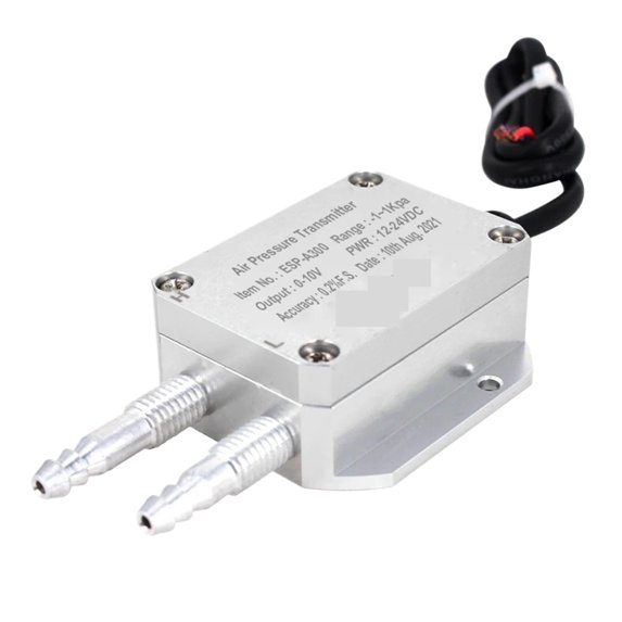 LCD Air Pressure Sensor Digital Wind Differential Pressure Transmitter ...